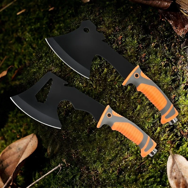 Outdoor-Camping-Multi-functional-Axe-Cutting-Blade-Cutting-Self-Defense ...