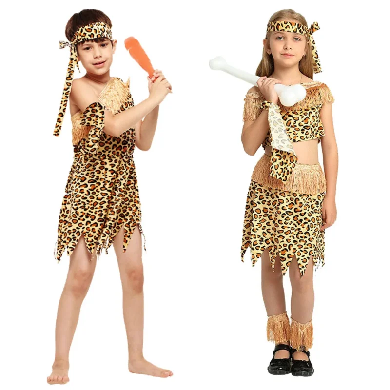 Halloween-Costumes-Kids-Indian-Primitive-Macho-Caveman-Leopard-Costume ...