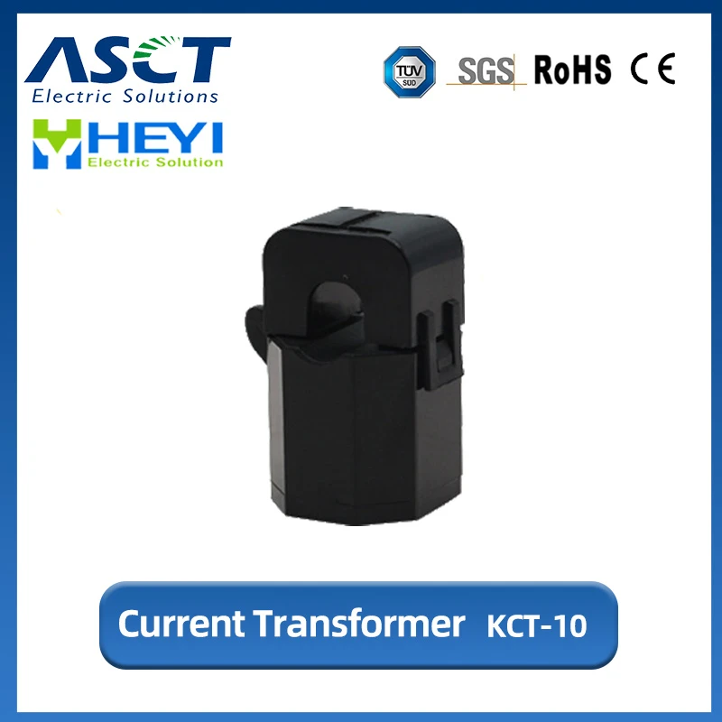 Kct-10 Hinged Split Core Current Transformer 60a/20ma Clamp On Ct High Accuracy With Smart Grid ...