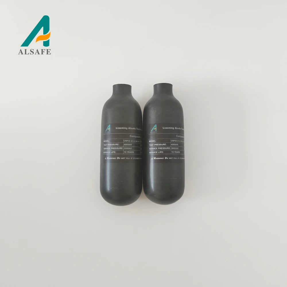 ALSAFE LIGHTWEIGHT 4500Psi 300Bar 0.36L Carbon Fiber Cylinder High ...