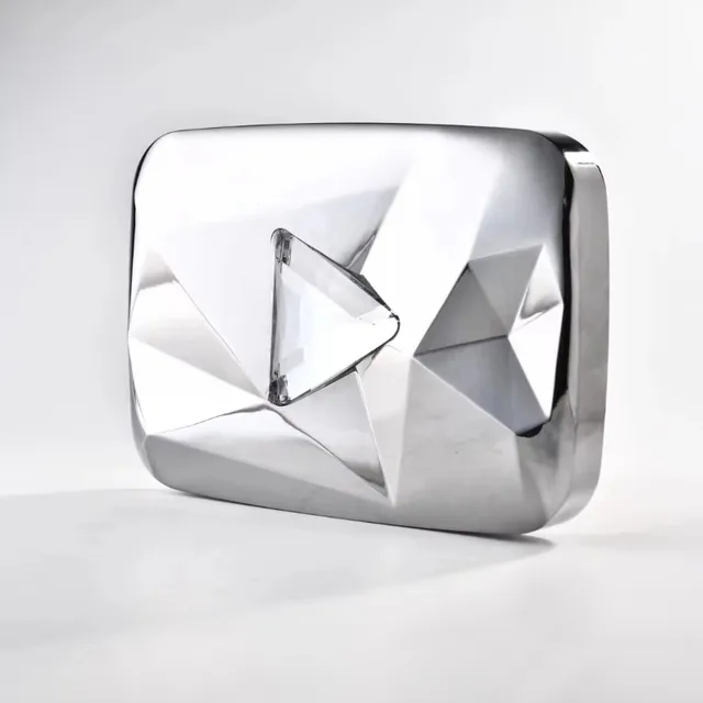 Youtube Play Button Diamond
