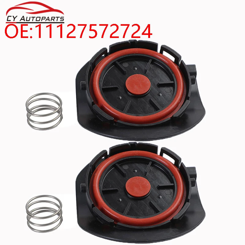 PCV Valve Cover Repair Kit Valve Cap With Membrane For Peugeot 207 EP6 ...
