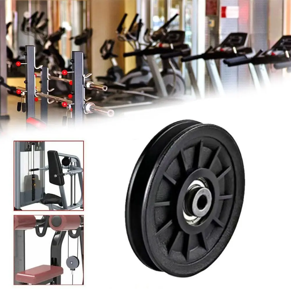Nylon Bearing Pulley Wheel for Gym Fitness Equipment Cable Machine Part ...