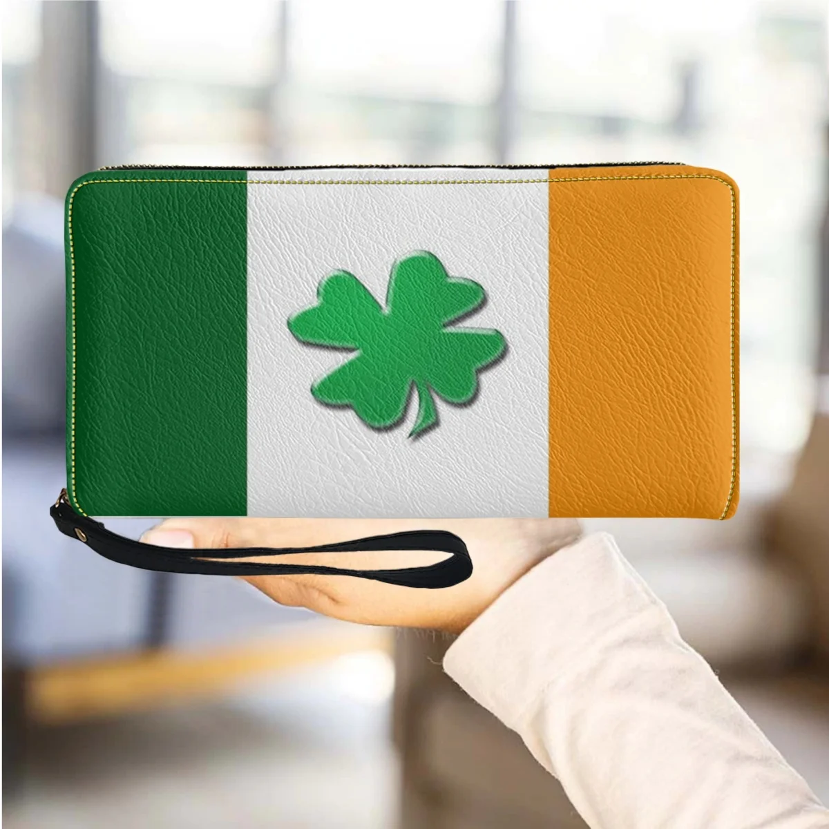 St Patricks Day Wallet | Wallets Women Irish | Leather Money Bags ...
