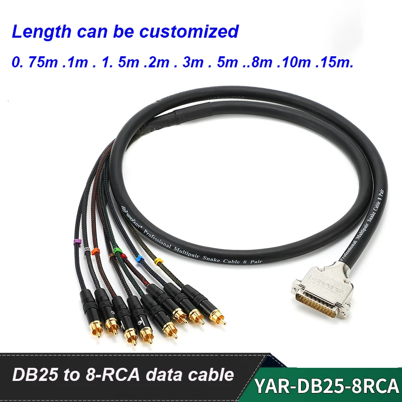 Audio-Adapter-Processor-DB25-to-8-way-6-35-XLR-RCA-Data-Cable-Audio ...
