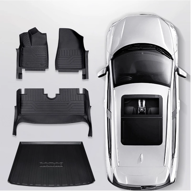 3D Foot Pad For BYD Atto 3 Ev Custom Floor Liner Fully Surrounded BYD ...