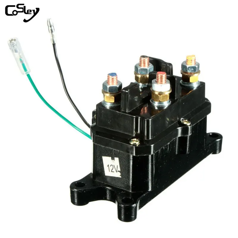 12v 250a Automotive Electromagnetic Relay Contactor Switch Solenoid ...