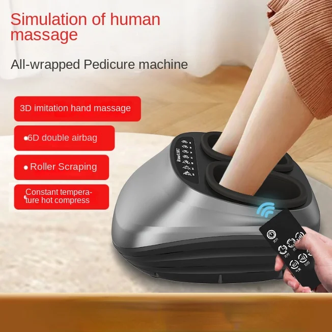 Wireless Remote Control Pedicure Machine Automatic Kneading LCD Panel ...