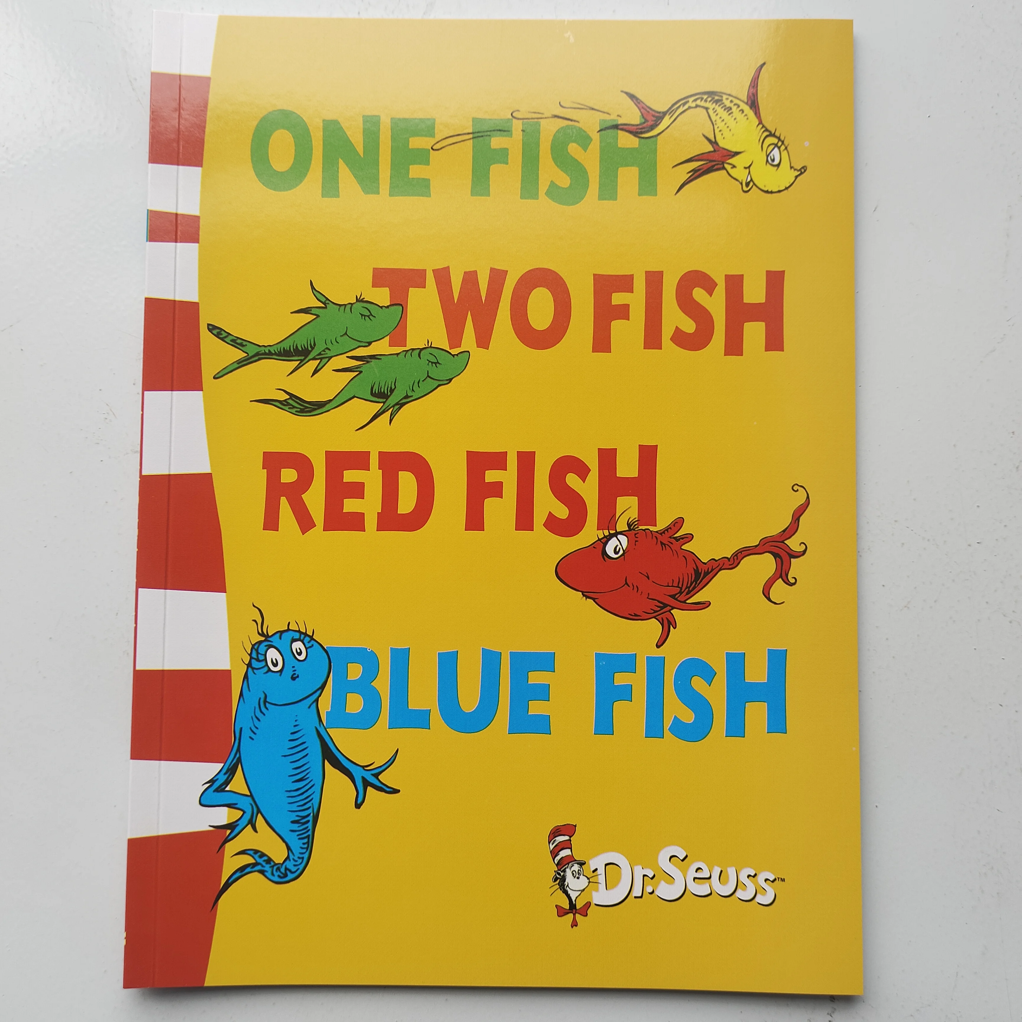 One Fish, Two Fish, Red Fish, Blue Fish By Dr. Seuss Children Picture ...