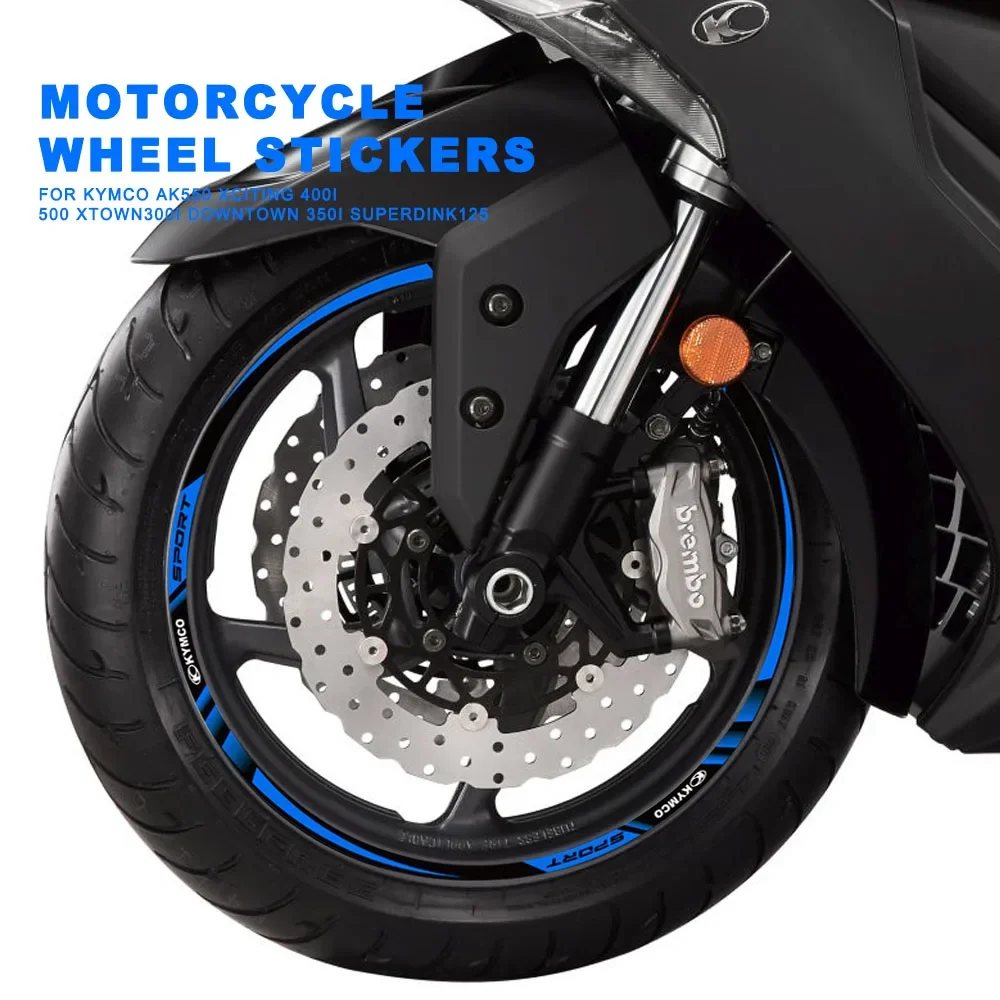 Motorcycle-Wheel-Sticker-Waterproof-Hub-Decal-Rim-Stripe-Tape-For-KYMCO ...