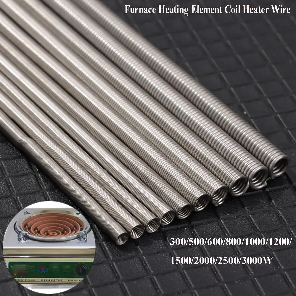 1Pc-220V-300-500-600-800-3000W-Furnace-Heating-Element-Coil-Heater-Wire ...