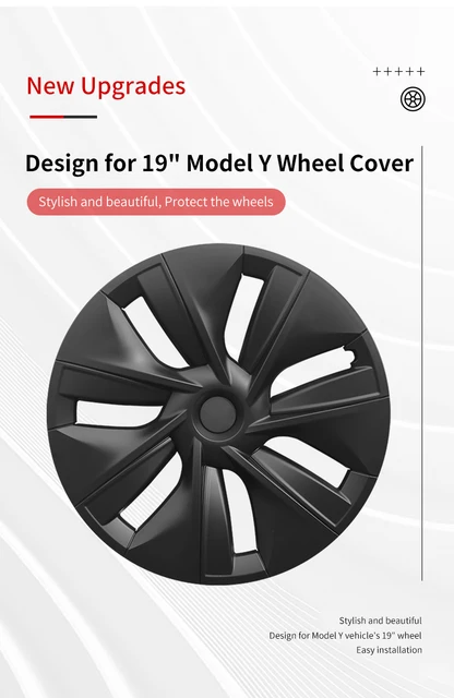 Wheel Covers 19" Tesla Model Y Gemini (Set Of 4) – Full Coverage ...