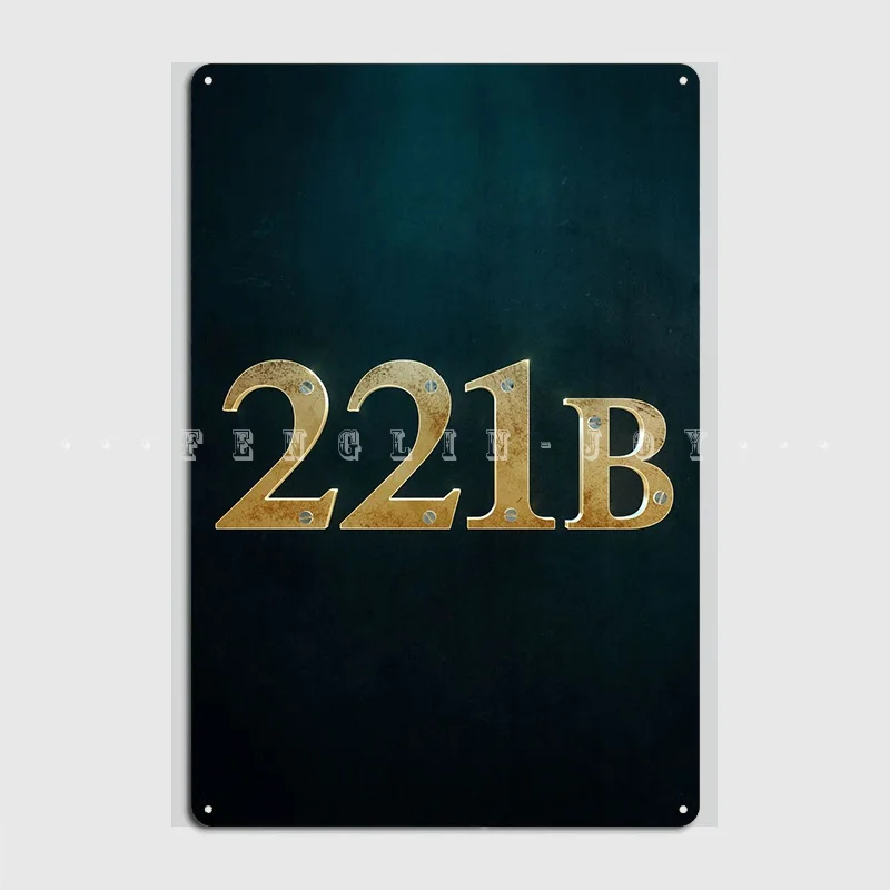 221b-Baker-Street-Poster-Metal-Plaque-Plaques-Living-Room-Retro-Cinema ...