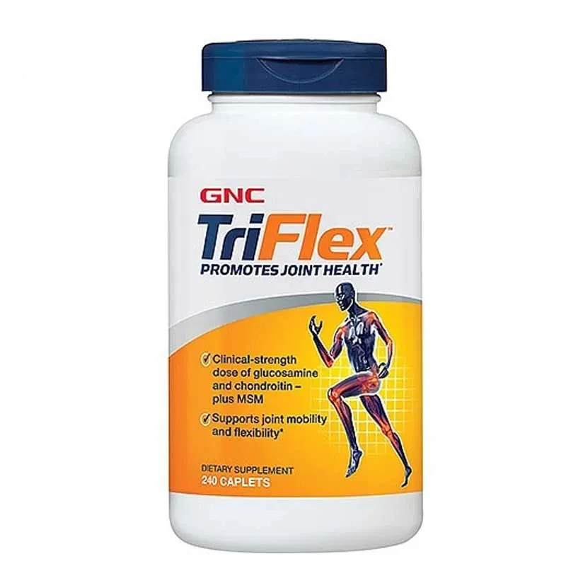GNC-TriFlex-Joint-Nutrients-240-Caplets-Glucosamine-and-Chondroitin ...