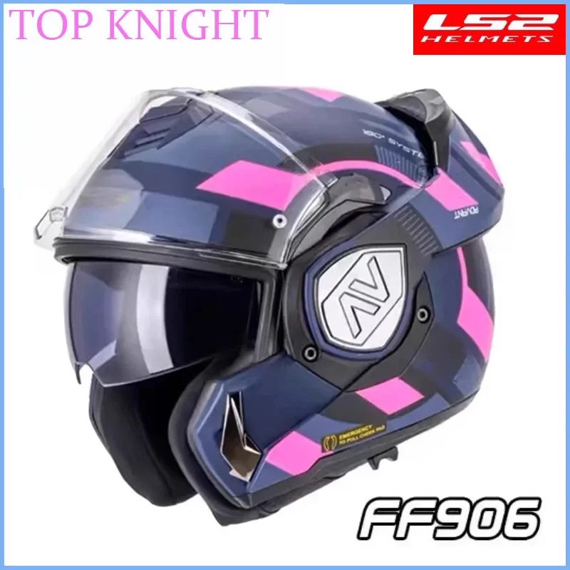 Original LS2 FF906 Flip Up Helmets 180° Flip Back Capacete Ls2 Anti ...