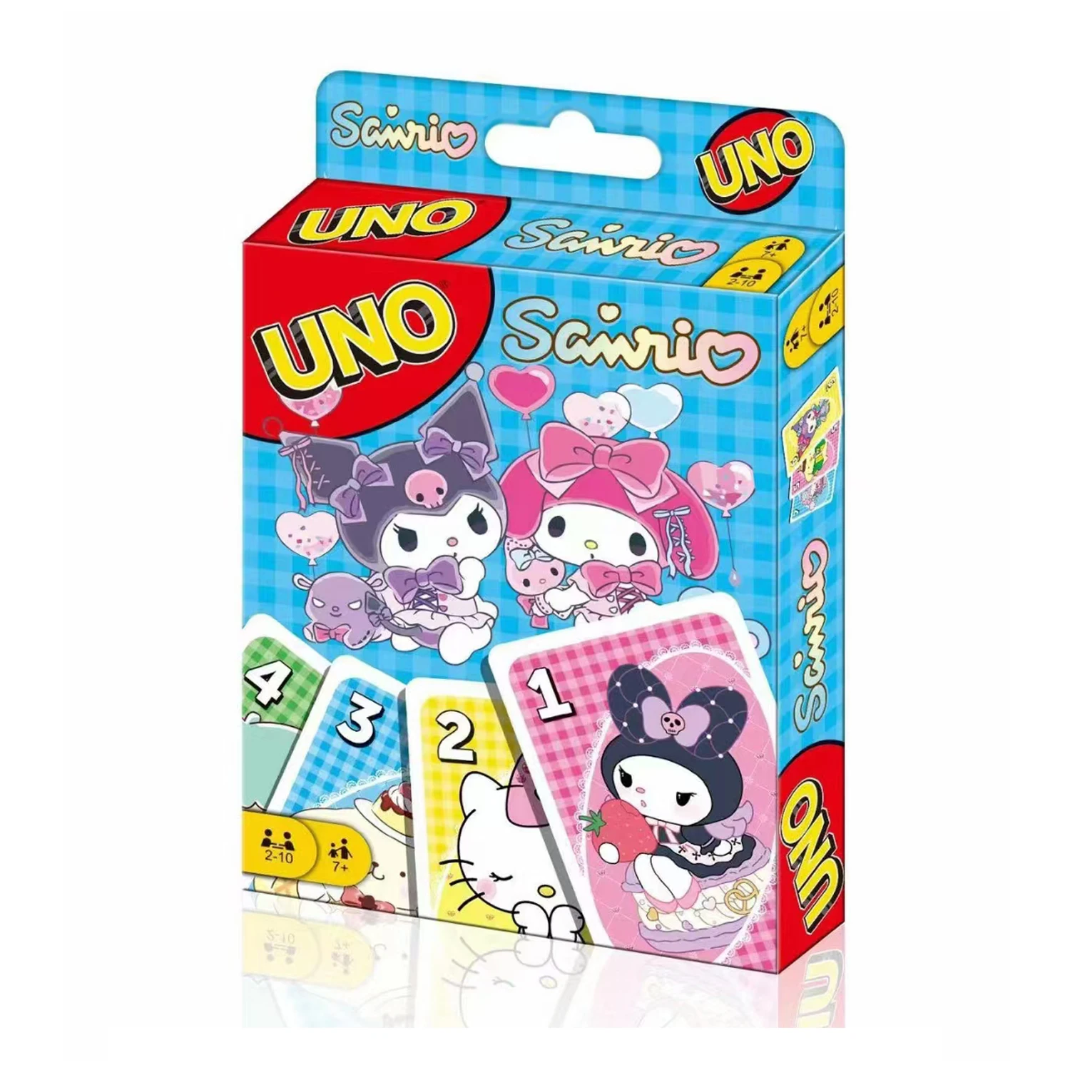 UNO Card Board Game Anime Cartoon Figure Pattern Family Funny ...