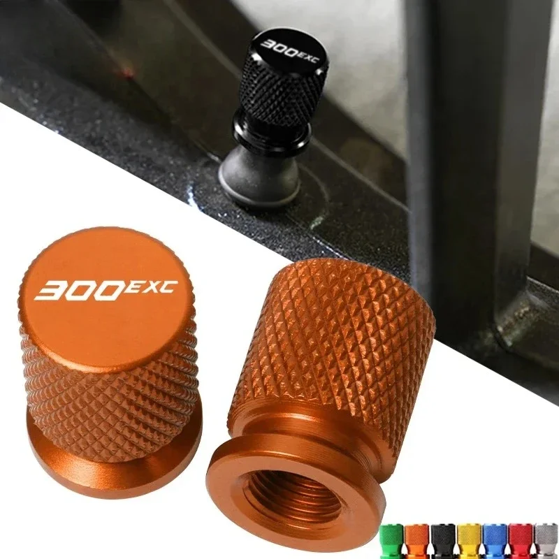 Motorcycle CNC Aluminum Tire Valve Air Port Stem Cover Caps For KTM TPI ...