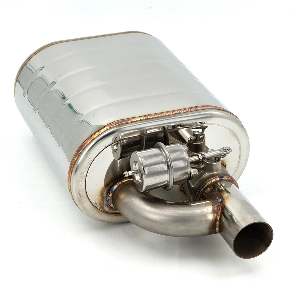 Universal-Stainless-Steel-Single-Exhaust-Muffler-51MM-63MM-76MM-Right ...