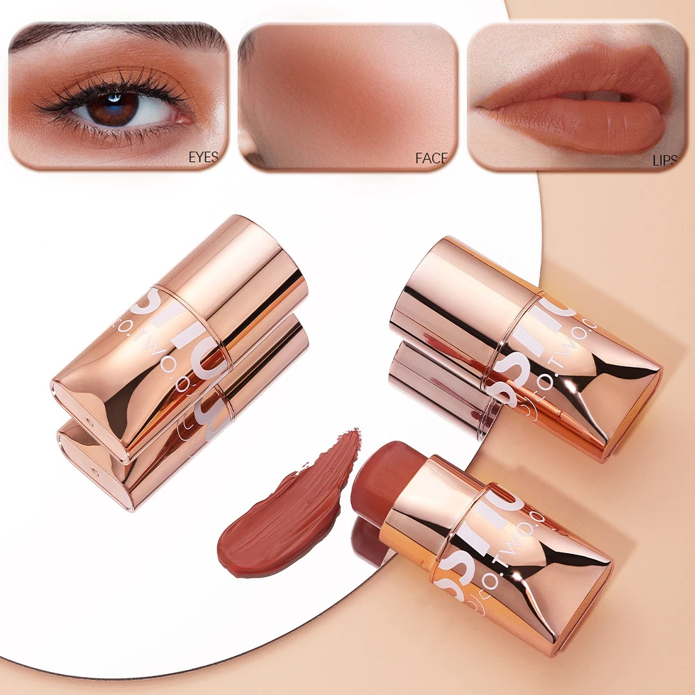 3-In-1-Lipstick-Blush-Stick-Rotating-Cream-Blush-Stick-Waterproof-Face ...
