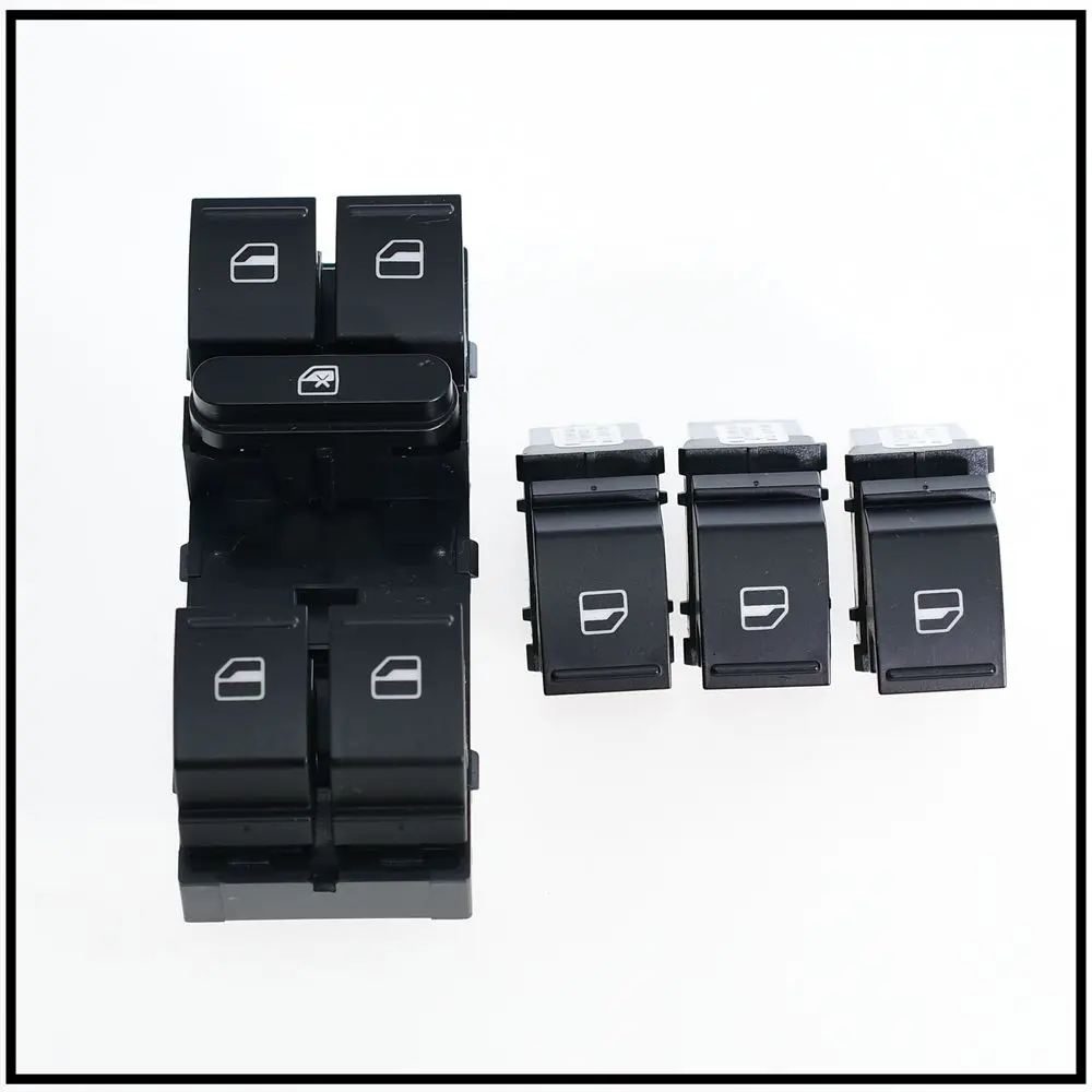 1-4 PCS Power Window Switch Fit for VW Golf CC MK5 MK6 Passat Tiguan ...
