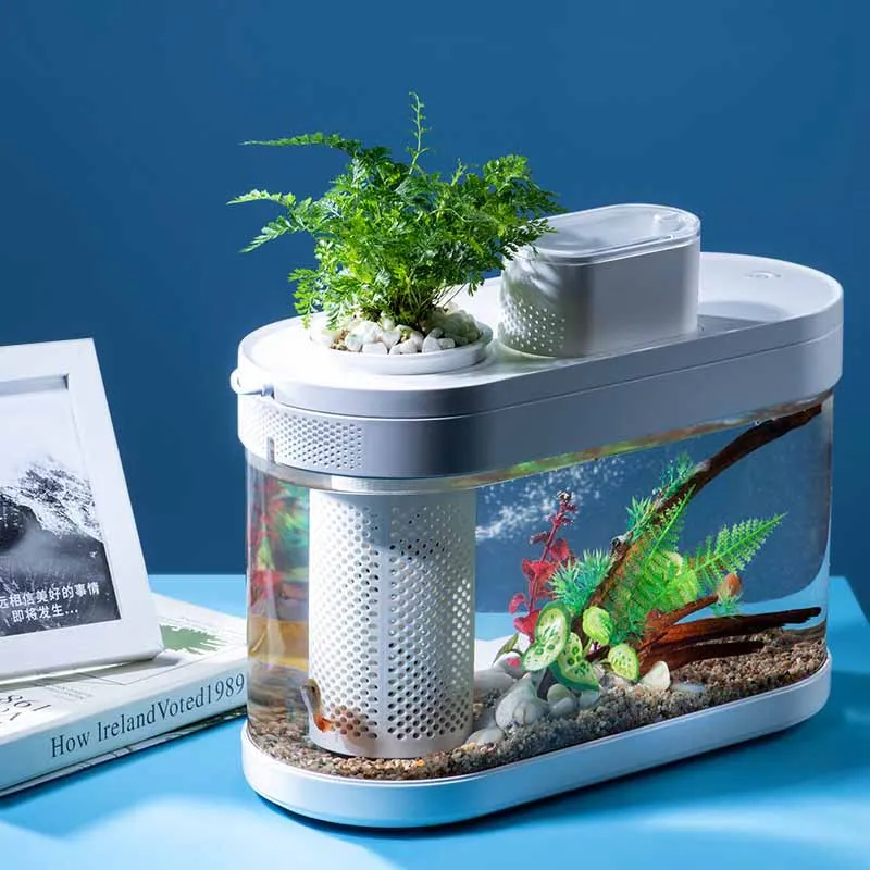 Smart-Fish-Tank-For-Xiaomi-Mijia-MiHome-App-Amphibious-Eco-Aquarium-Pro ...
