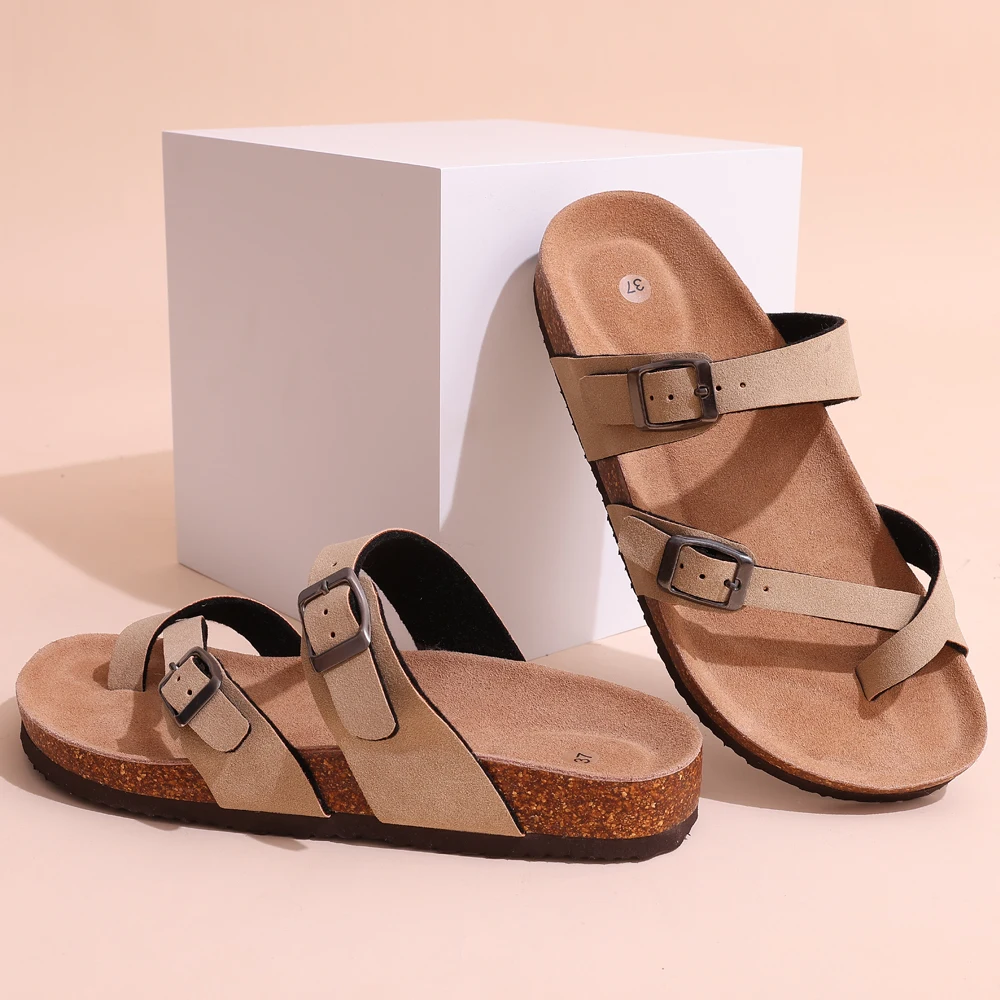 Bebealy-Sandalias-con-plataforma-para-mujer-chanclas-suaves-con-soporte ...