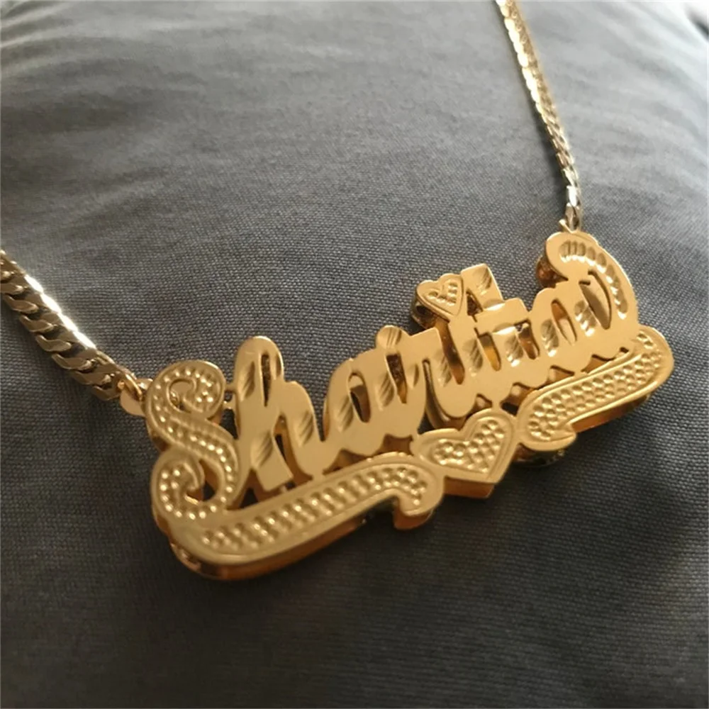 Ghetto Name Plate Necklace