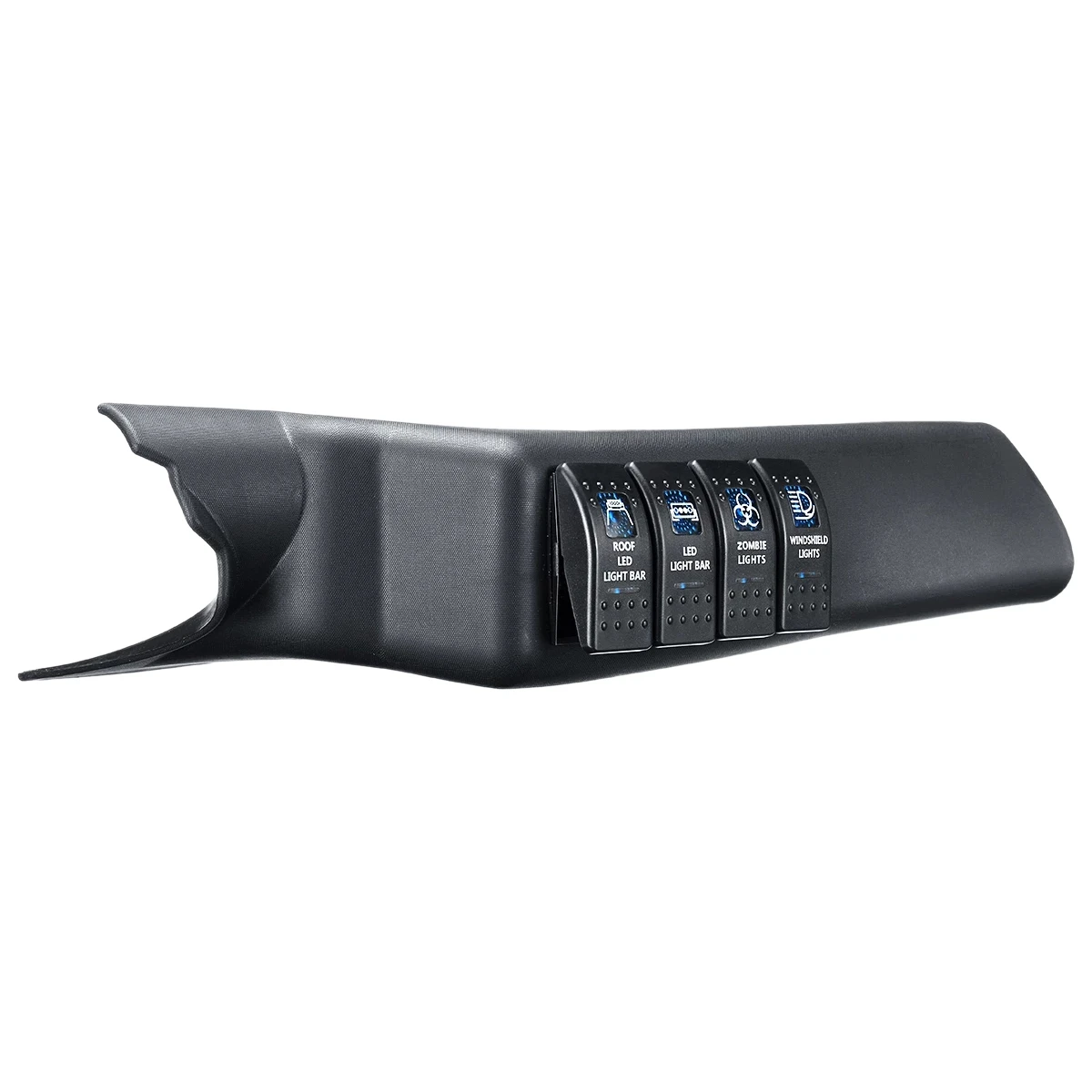 Blue-A-Pillar-Switch-Panel-Kit-4-LED-Pod-Left-Hand-for-Jeep-for ...