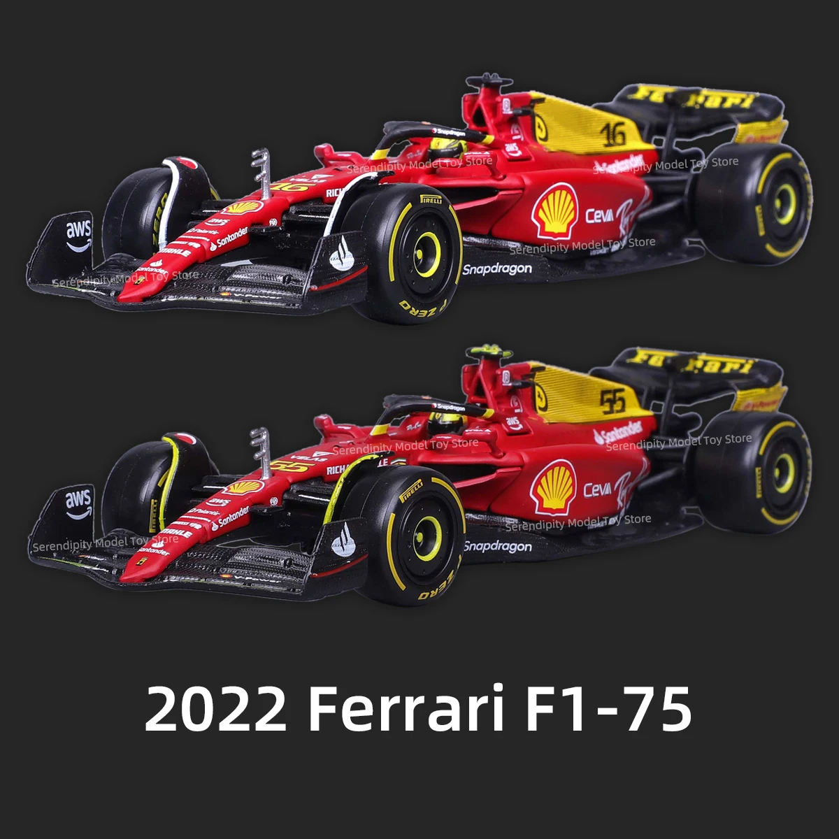 Bburago 1:43 Ferrari 2022 F1 75 RB18 MCL36 W13E C42 Die Cast Vehicles ...