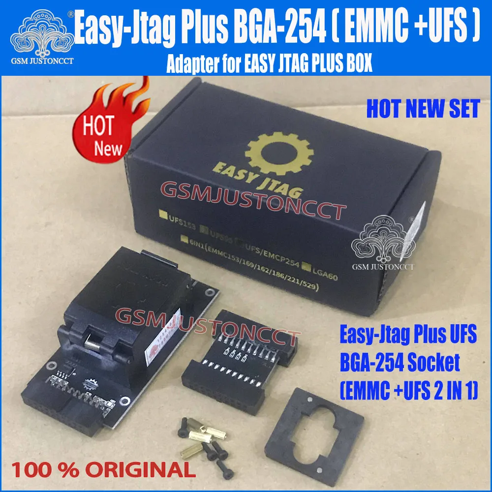 2024-Original-New-UFS-BGA-254-Sockets-Adapter-Tool-For-Easy-Jtag-Plus ...