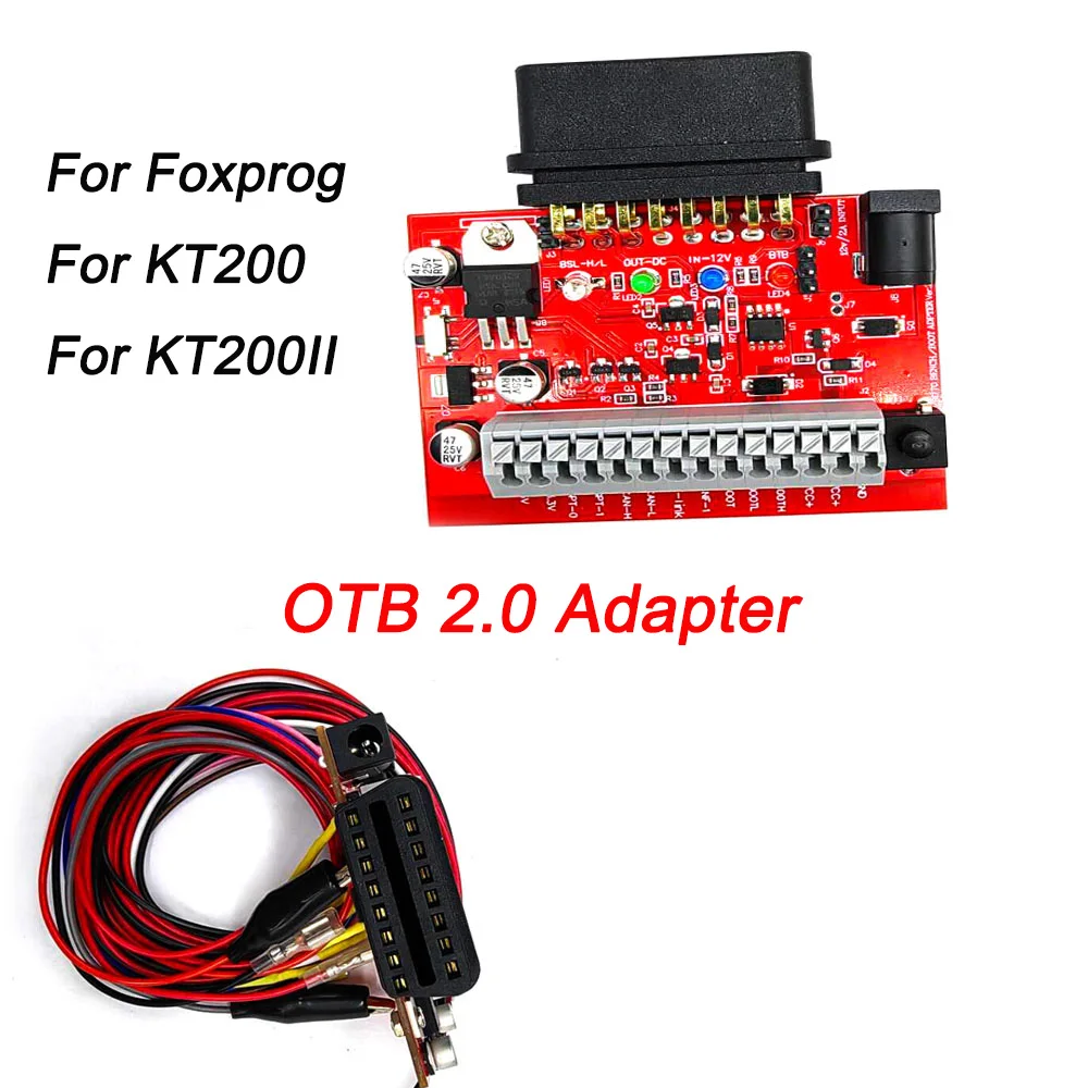 OTB 2.0 Adapter ECU Programmer Tool For KT200 KT200II Foxprog Tag OBD ...