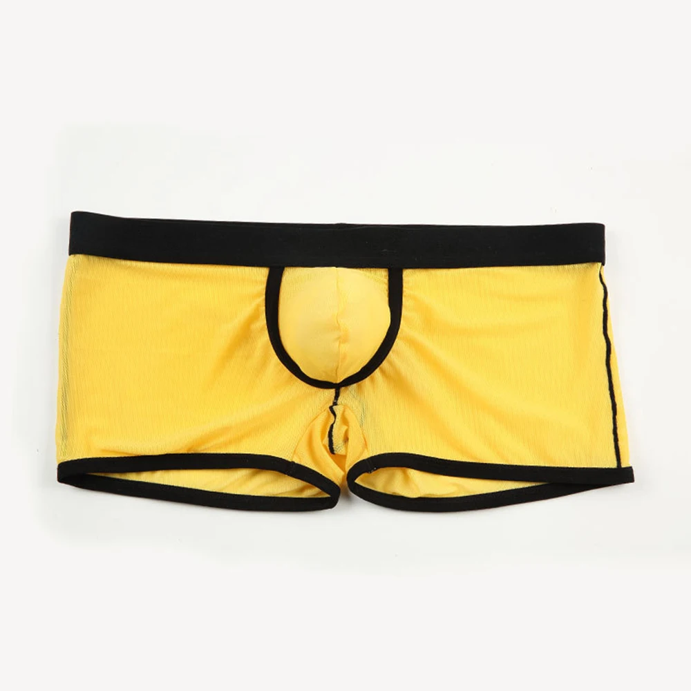 Sexy-Men-See-through-Boxer-Shorts-Briefs-Sheer-Mesh-Pouch-Underwear ...