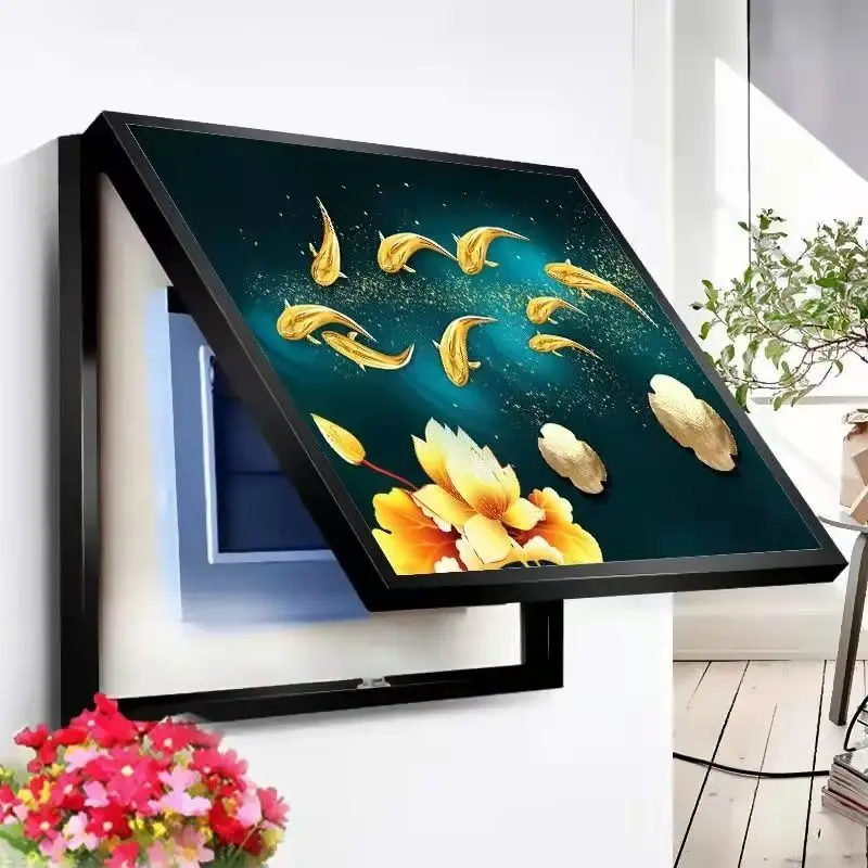 Light-Luxury-Electric-Meter-Box-Decoration-Painting-Modern-and-Simple ...