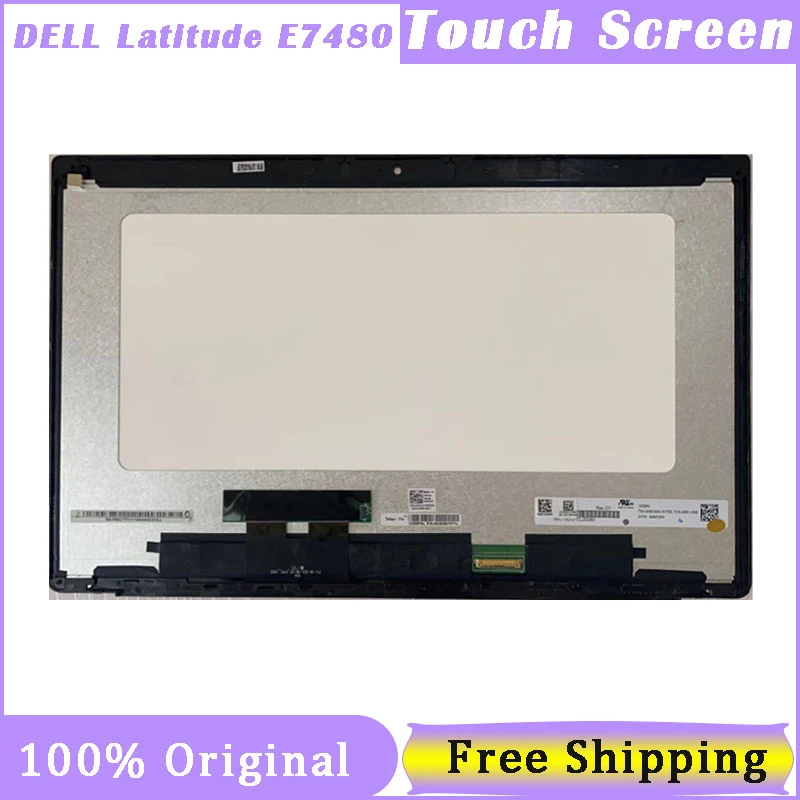 14 Inch laptop touch screen For DELL Latitude E7480 7480 Digitizer ...