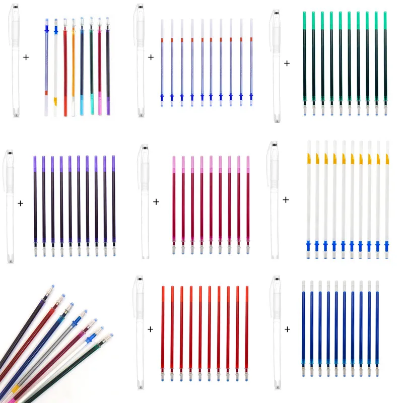 10PCS-Heat-Erasable-Magic-Marker-Pen-Temperature-Disappearing-Fabric ...