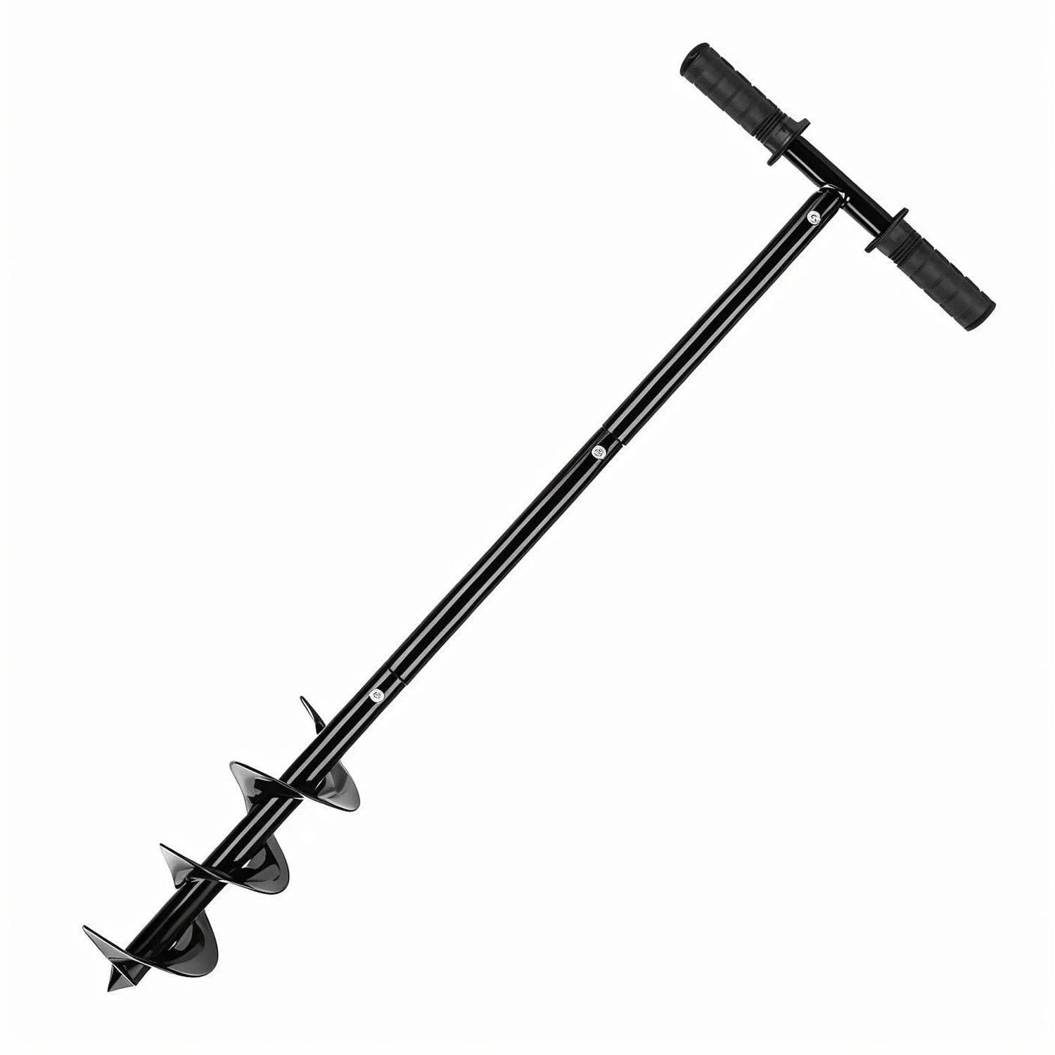 Hand Earth Drill 60-85 cm Adjustable, Diameter 10 cm Earth Hole Drill ...