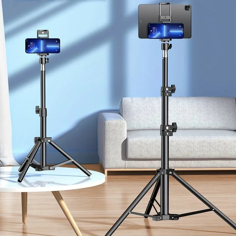 Folding-Tripod-160CM-Reverse-Landing-Live-Streaming-Stand-Mobile-Phone ...