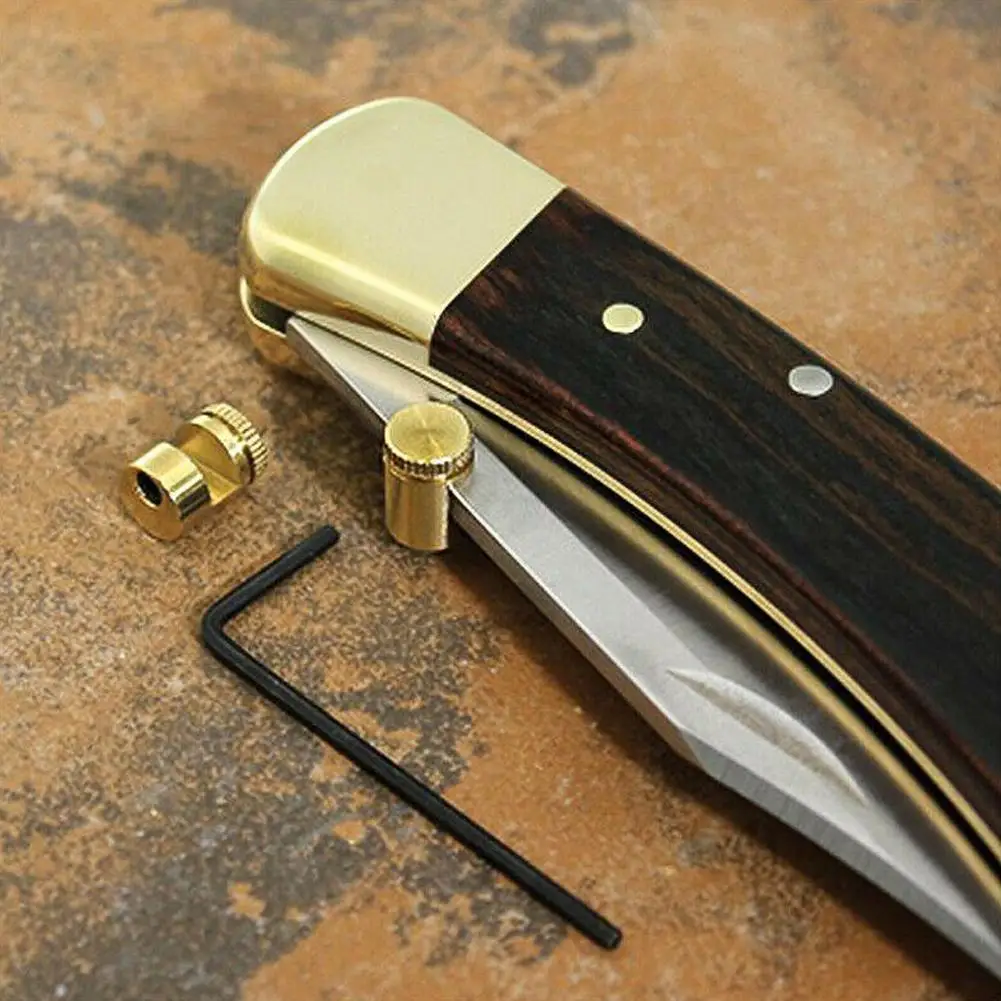 CNC-Push-Knife-Button-para-Buck-110-Folding-Pocket-Knife-Thumb-Stud ...
