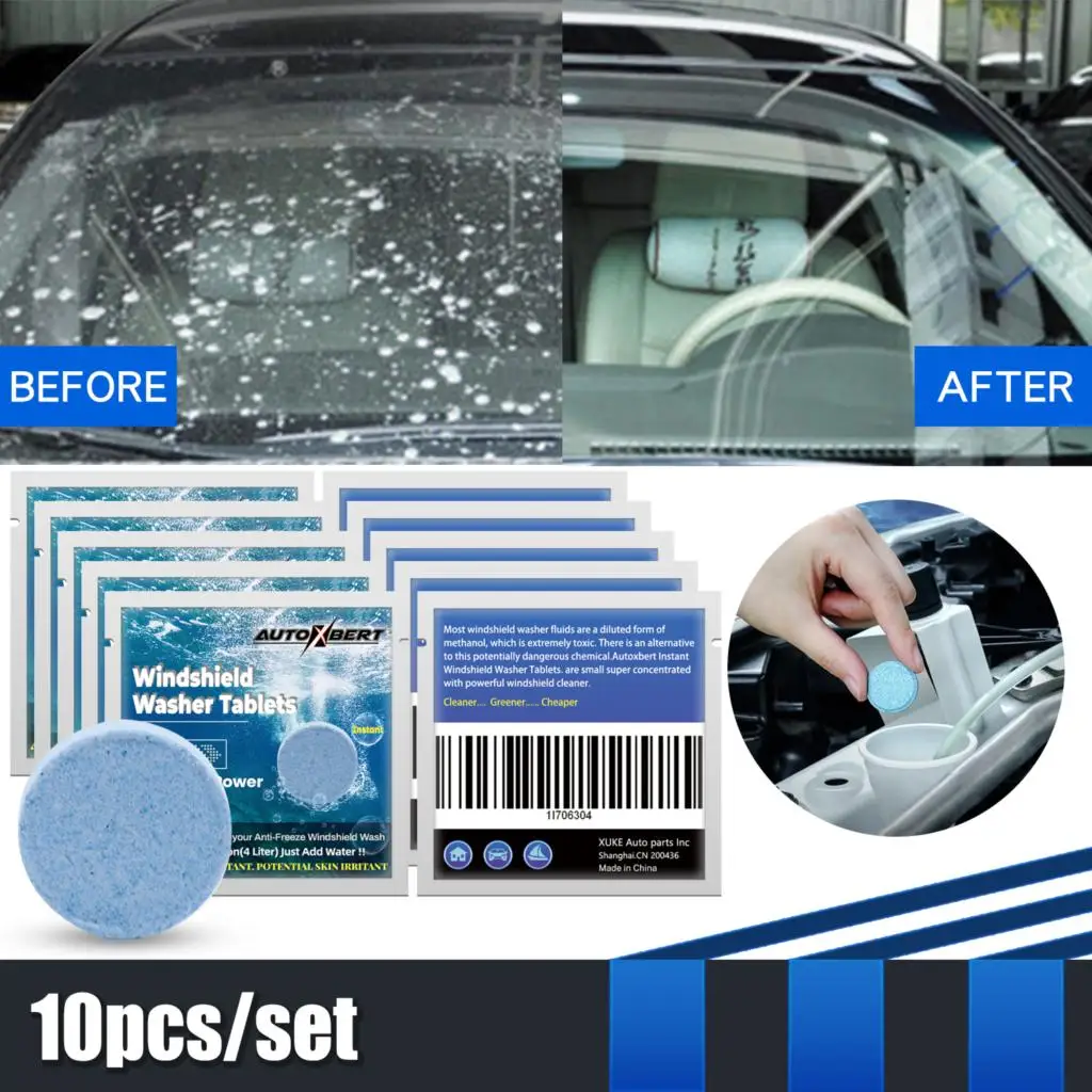 10PCS-1PC-4L-Car-Window-Windshield-Wiper-Glass-Washer-Auto-Solid ...
