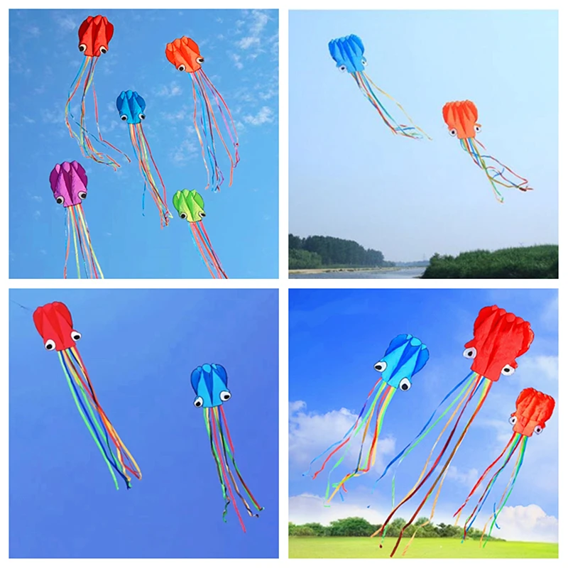 free-shipping-large-octopus-kite-fly-nylon-kite-weifang-kite-factory ...
