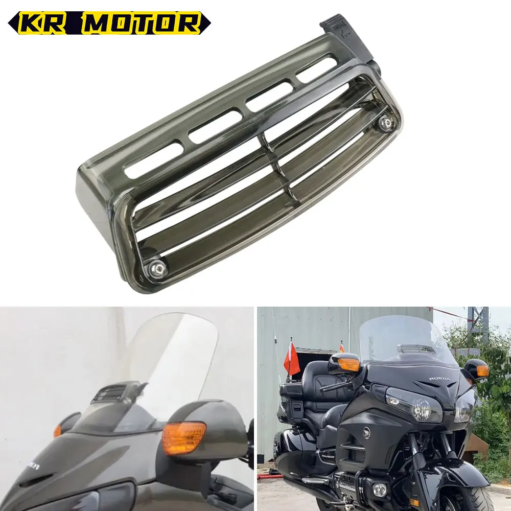 For-Honda-Goldwing-GL1800-Motorcycle-Windshield-Air-Vent-Windscreen ...