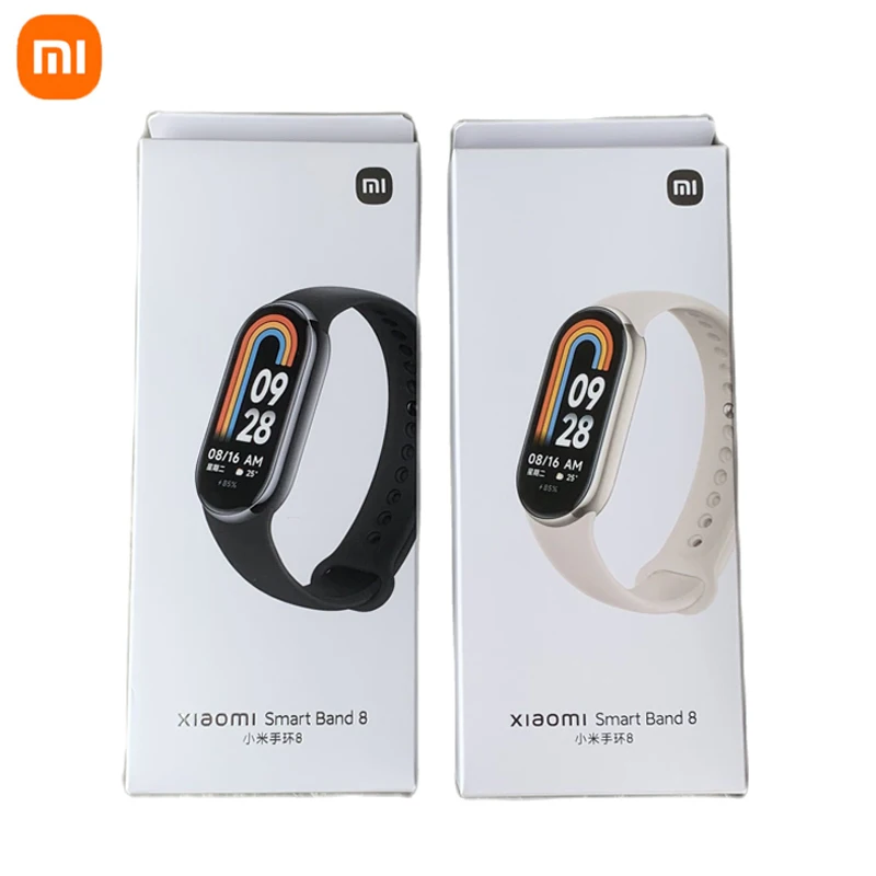 Original Xiaomi Mi Band 8 Smart Bracelet Amoled Screen Heart Rate Blood ...