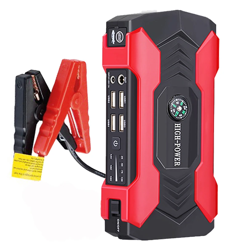 Portable Car Jump Starter Battery Charger 12v Auto Emergency Starting ...