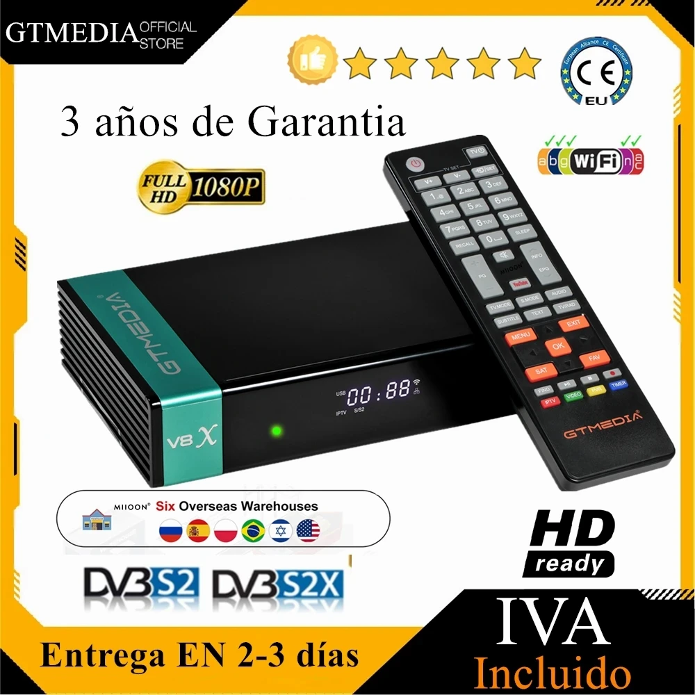 Original-Gtmedia-V8X-Satellite-Receiver-DVB-S2-1080P-FHD-Built-in-wifi ...