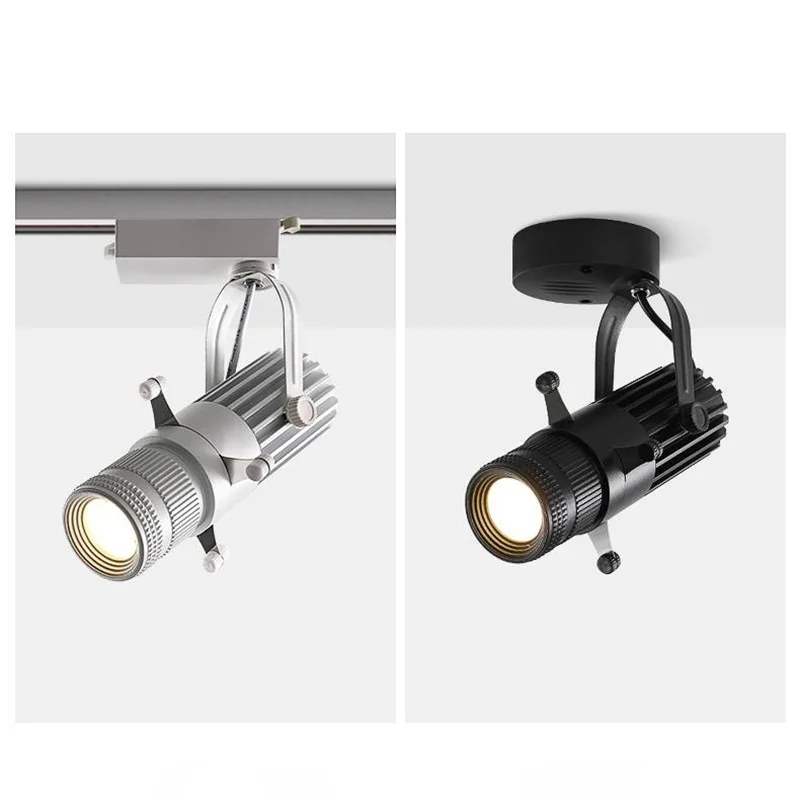 Led-Ceiling-Light-Adjustable-Aperture-Variable-Mode-COB-Spotlight-10w ...