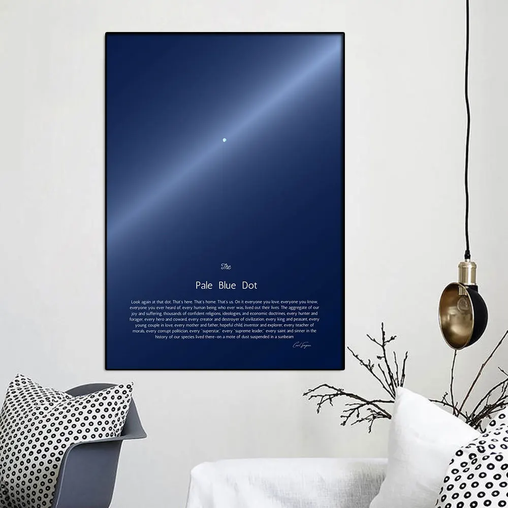 Carl Sagan Pale Blue Dot Wallpaper