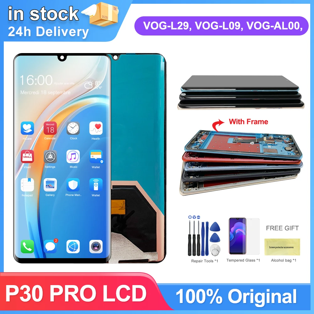 Original 6.47" Screen For Huawei P30 Pro Lcd Display Touch Screen ...