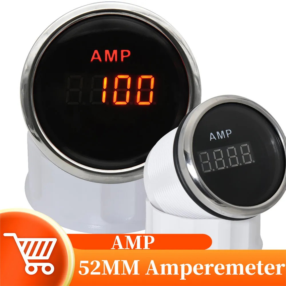 Universele-52Mm-Amperemeter-Gauge-Amp-Current-Meter-Amp-remeters-100A ...