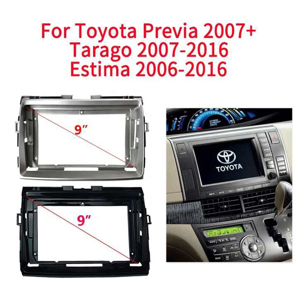 9-inch-Car-Radio-Fascia-For-Toyota-Previa-Estima-Tarago-Auto-Stereo ...