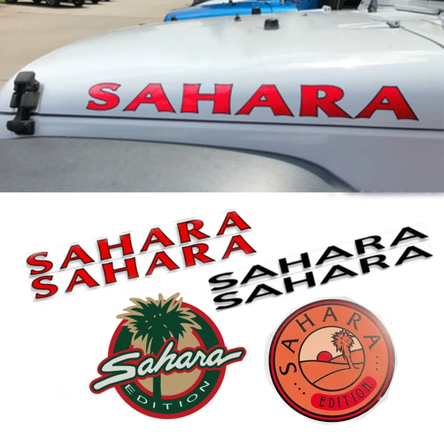 Jeep Sahara Decals